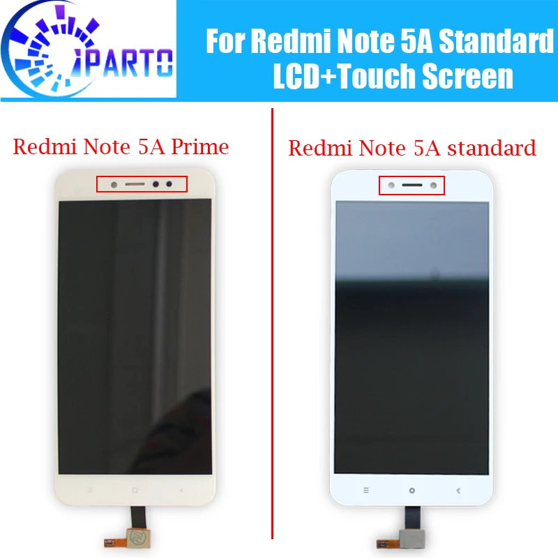 For Xiaomi Redmi Note 5a Standard Lcd Display + Touch Screen Digitizer ...