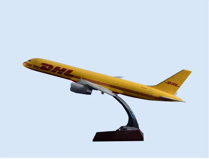 47cm Resin B757 DHL Airlines Plane Model Boeing 757 Shunfeng Express ...