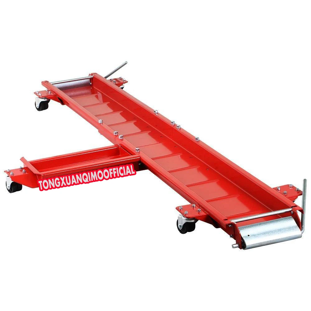 Heavy duty motorcycle dolly shifting frame machine shifting large row ...