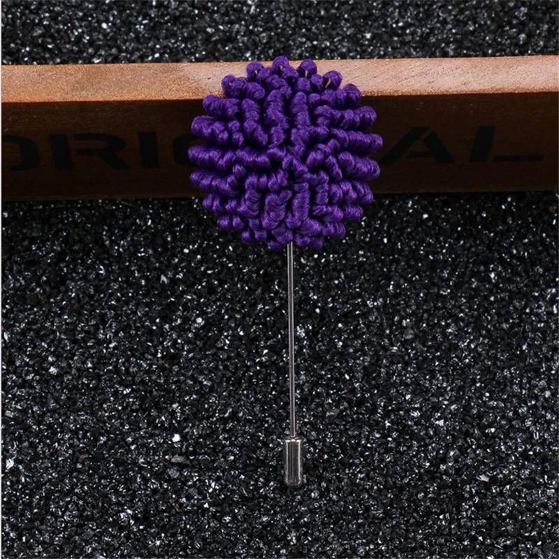 Pin de broche Vintage para hombre, broches de tela hechos a mano, Pin ...