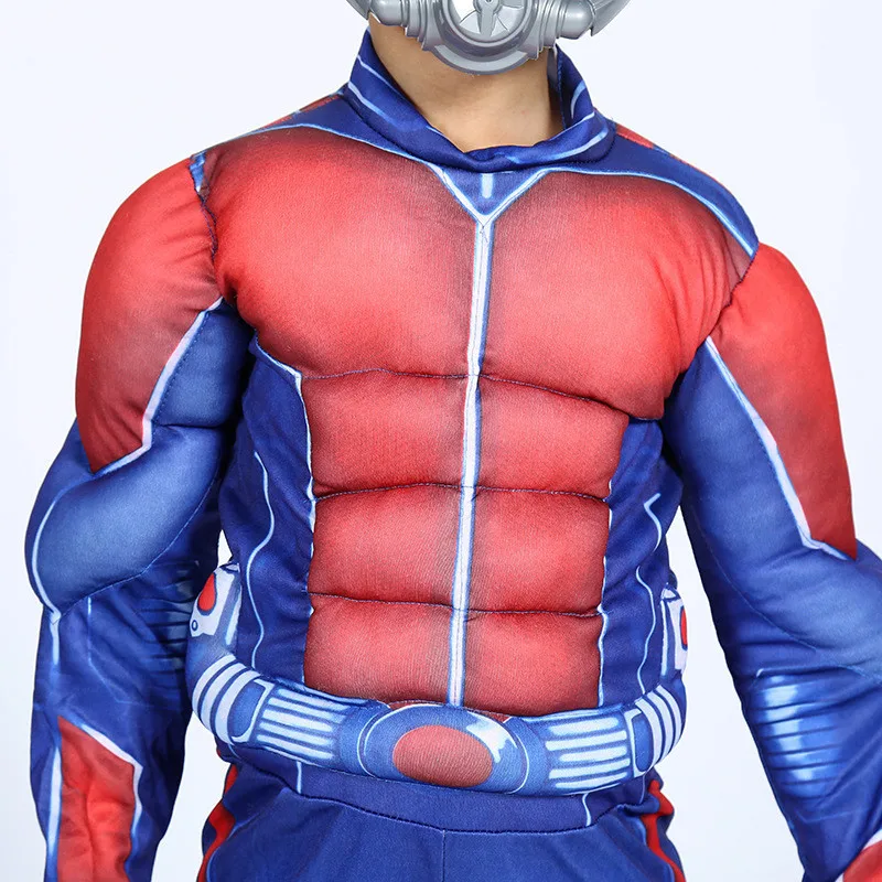 COUHUNT 2017 Kids Ant Man Muscle Costume Boys Marvel New Superhero ...