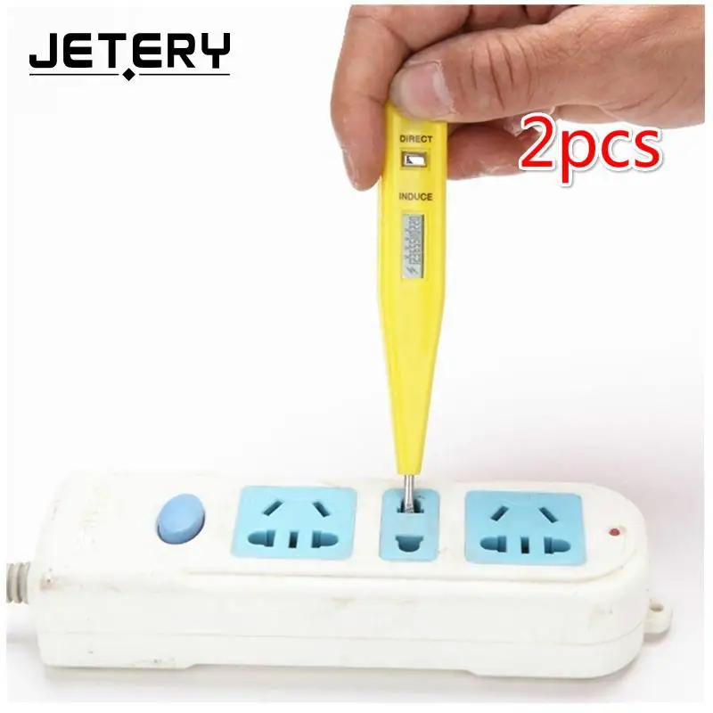 12V-250V AC/DC Electrical Tester Pen Probe Voltage Inductance Detector ...