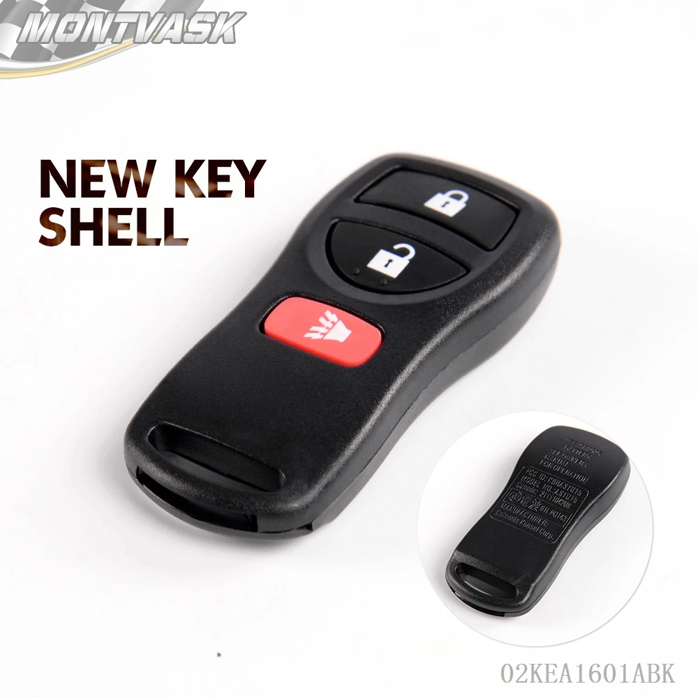 New Case Only Keyless Entry Remote Key Fob For Nissan Frontier Titan ...