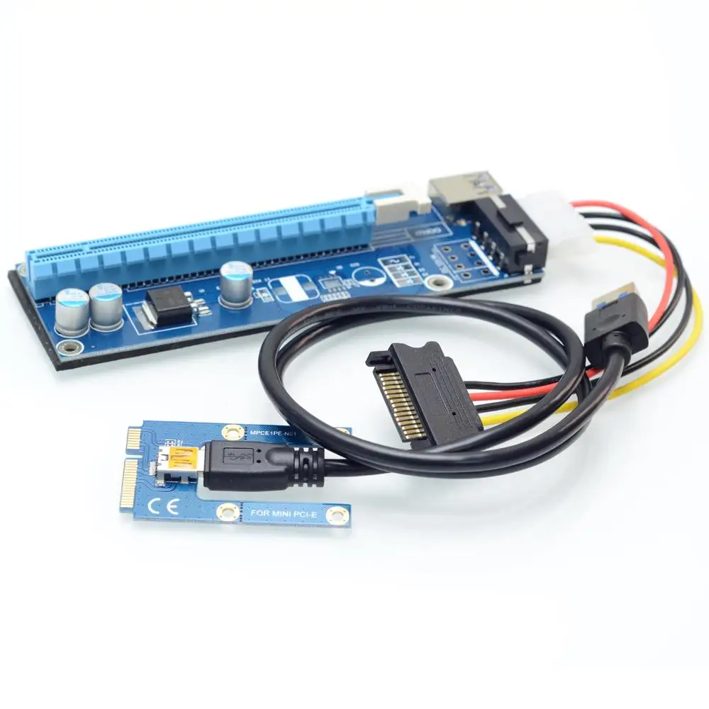 להוסיף על הכרטיסים - Mini PCIe to PCI express 16X Riser for Laptop ...