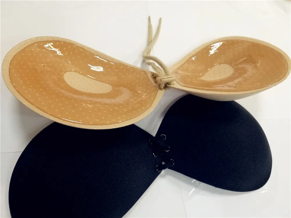 Thyme New Sexy Push Up Seamless Bra Adhesive Silicone Backless Wedding ...