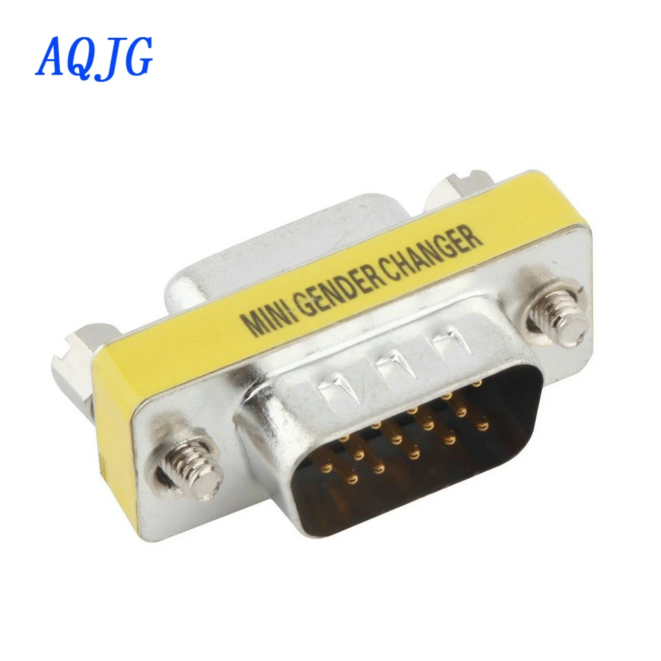 VGA/SVGA 15 pin Port Saver VGA Adapter Male D sub to VGA Male D sub ...