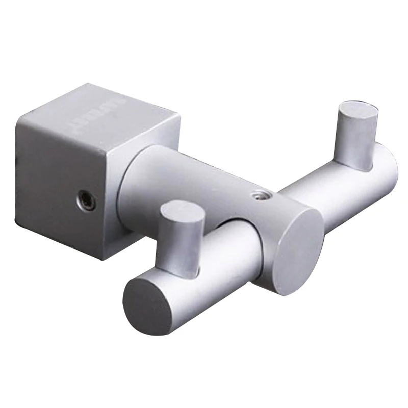 Sliding Robe Hooks Space Aluminum Clothes Hooks Coat Hat Holder ...