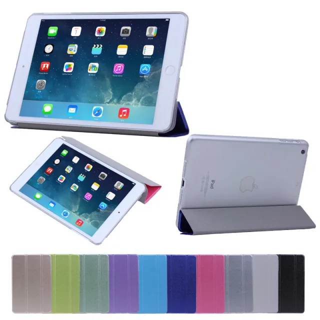 2014 new ultra slim smart leather case for apple ipad mini with ...