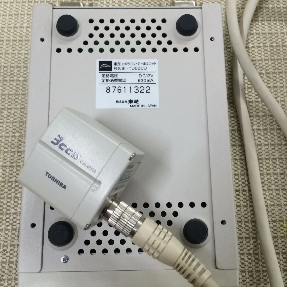 Used Toshiba Toshiba Ik-tu50cu Control Box Jk-tu53h 3ccd Camera - A Set ...