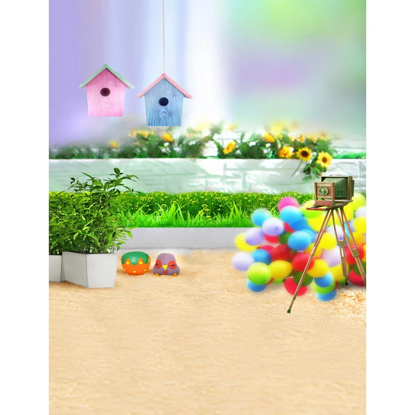 Vinyl Photography Background Newborn House Indoor Computed Printed ...