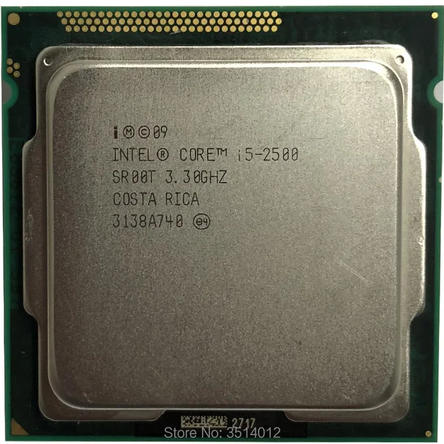 Intel Core i5 2500 i5 2500 3.3 GHz Quad Core CPU Processor 6M 95W LGA ...