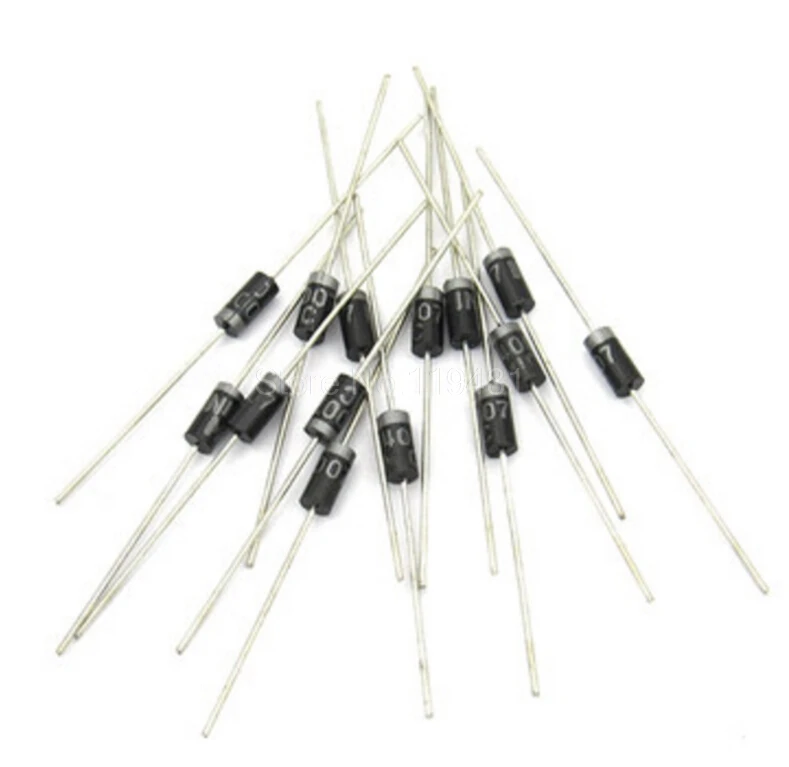 1N4 IN4007 DO41 PLASTIC SILICON RECTIFIER(VOLTAGE 50 to 1000 Volts ...