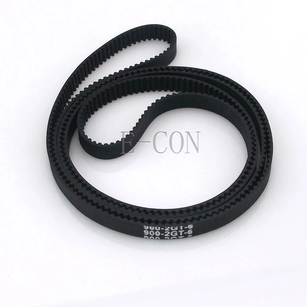 10pcs-lot-900-gt2-loop-timing-belt-width-6mm-rubber-fiberglass-inner