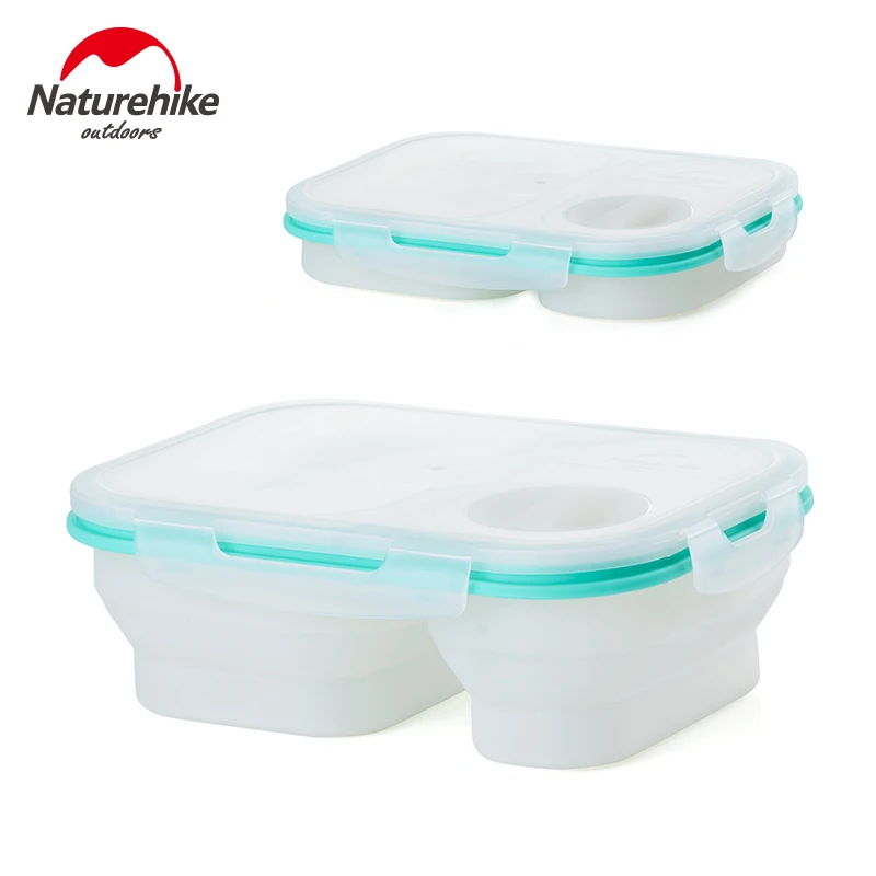 Naturehike Folding Silicone bowl Outdoor Camping picnic lunch box Food ...