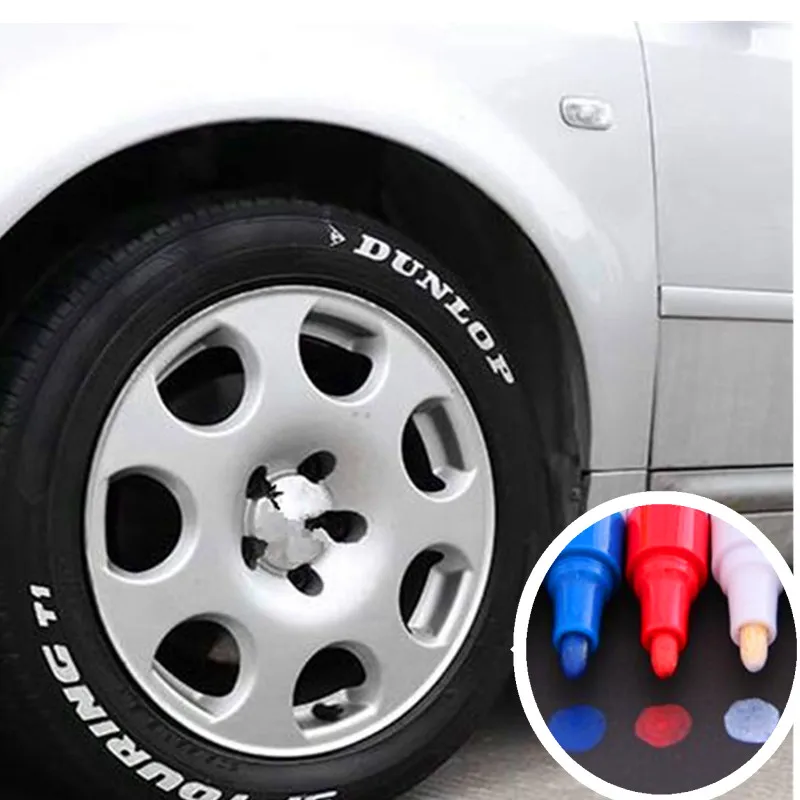 Car Universal White Car Tyre Tire Tread Marker for Mazda 2 Mazda 3 ...