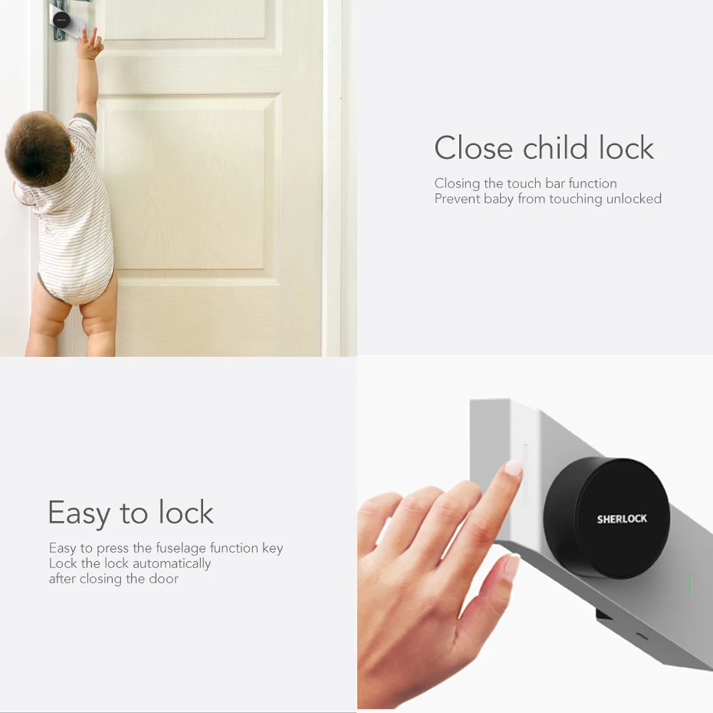 Xiaomi Sherlock Smart Lock — Xiaomi-pad.ru