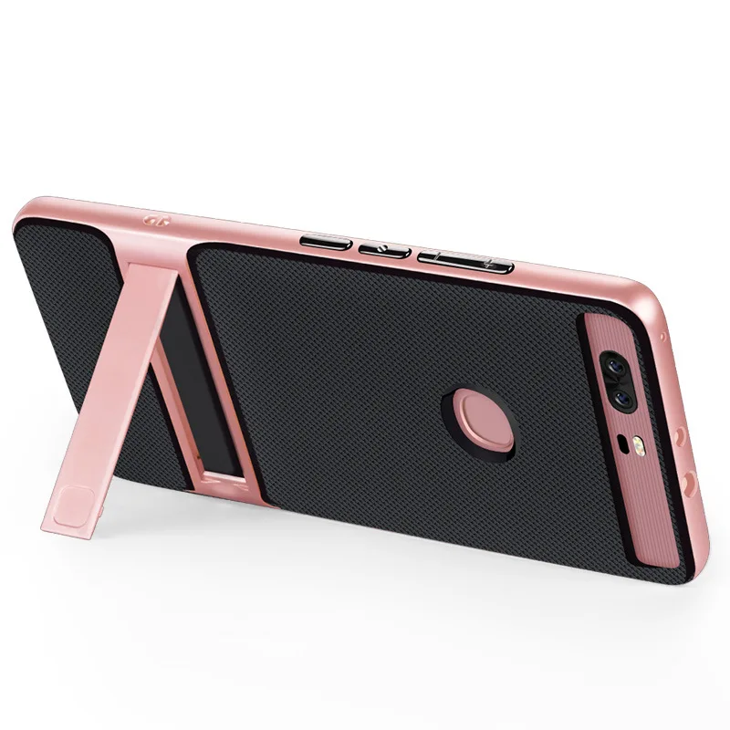 High quality phone case for Huawei P9 case with Retractable back holder ...
