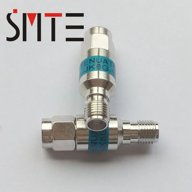 10 pcs/lot Atténuateur 2W SMA-JK6G Mâle à Femelle RF Atténuateur Coaxial 0-6GHz 50ohm 1dB 2dB ...