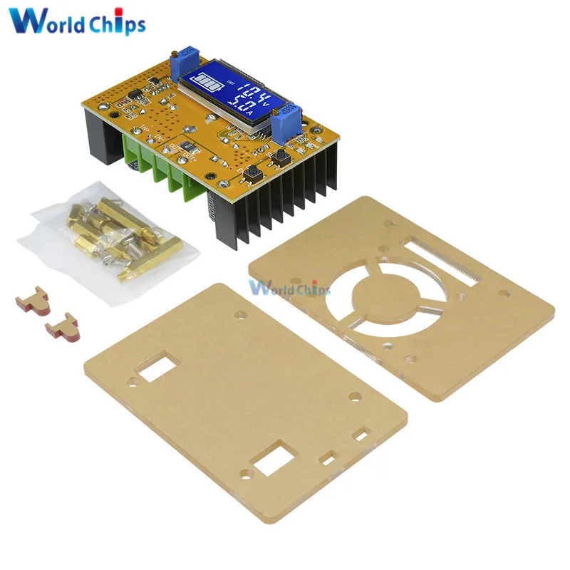 10A-DC-DC-Adjustable-LCD-Dual-Display-CC-CV-Step-down-Power-Supply ...