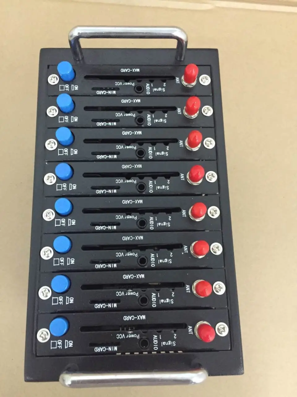 Quad Band 8 Ports Gsm Sms Modem With Free Software For Ussd Stk Bulk ...