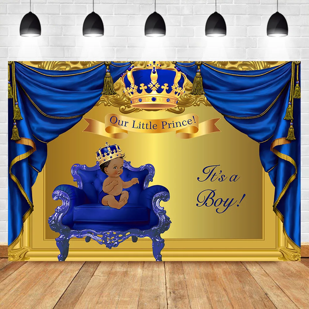 Royal Blue And Gold Background