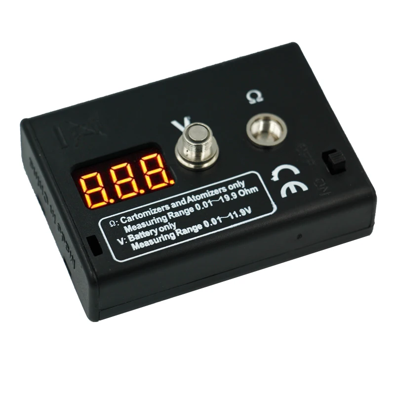200pcs/lot by dhl or fedex Digital LED Ohm Meter Resistance Reader ...
