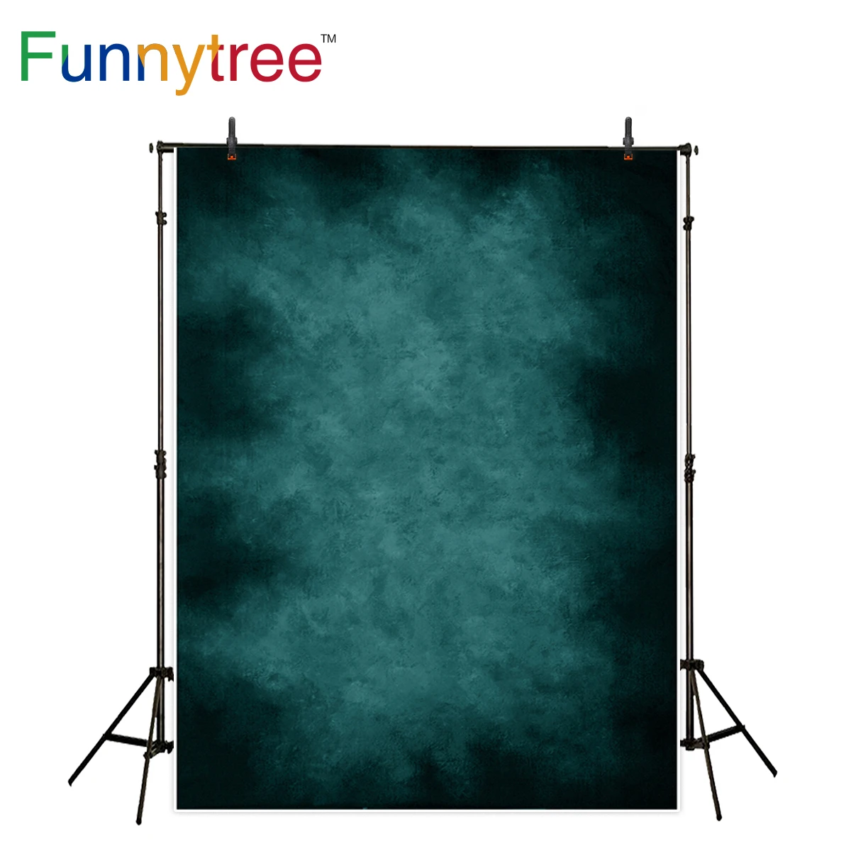 Funnytree Dark Pure Color Background For Photo Studio Portrait Shooting ...