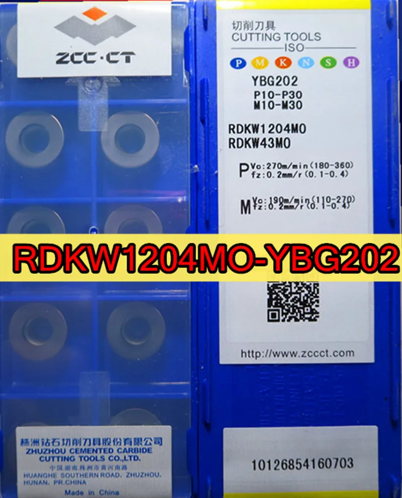 RDKW10T3MO-YBG202-RDKW1204MO-YBG202-100-original-Zcc-ct-Carbide-insert ...