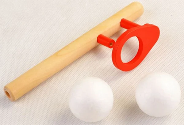 Wooden-5x-ball-blower-classic-floating-ball-blower-game-party-Favors ...
