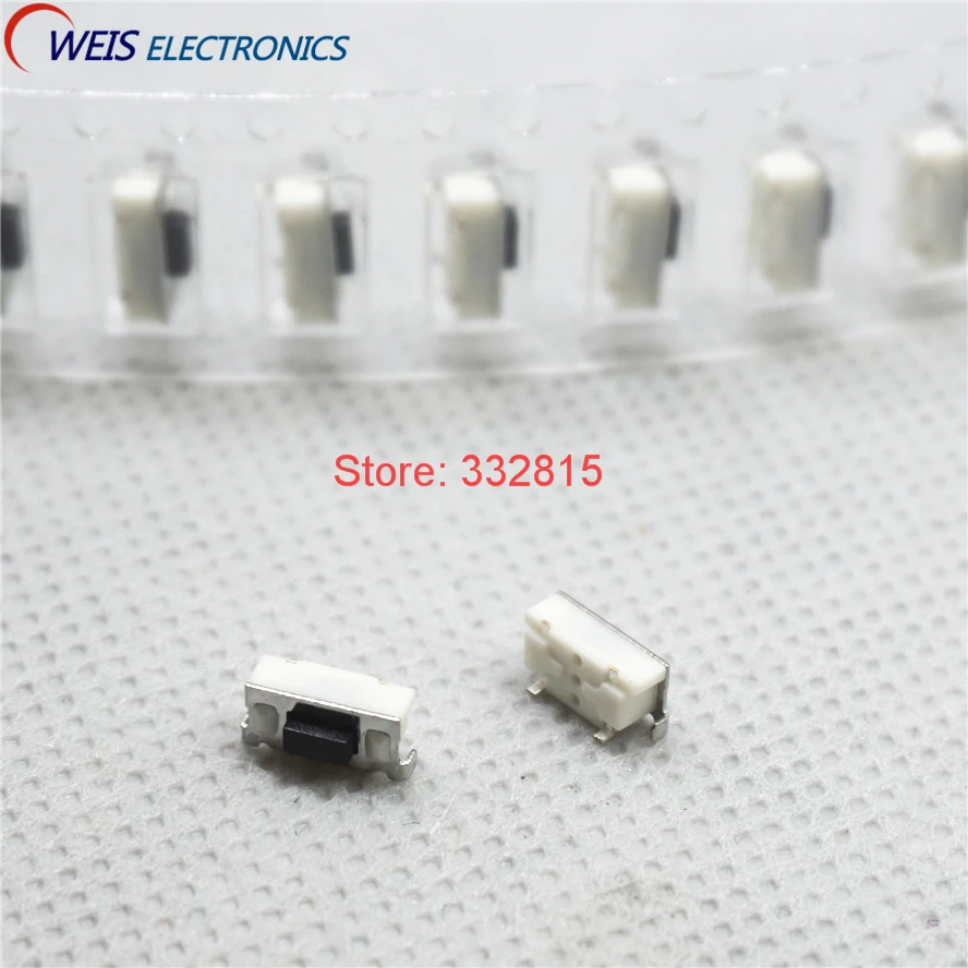 500pcs 3635mm 36mm Micro Tactile Tact Keys Buttons Smd Push Side Button Switches Reel Free
