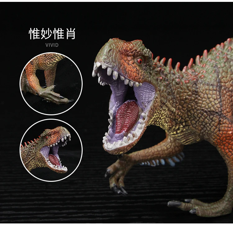 Realistic Carcharodontosaurus Dinosaur Corpse PVC Vivid Hand Painted A ...