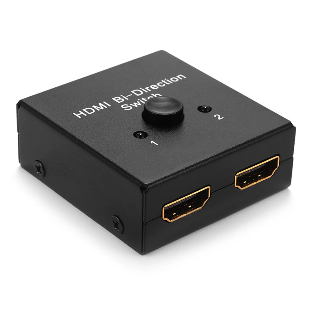 Portability 2-port Hdmi Bi-directional 2x1 Switch Switcher Or 1x2 ...