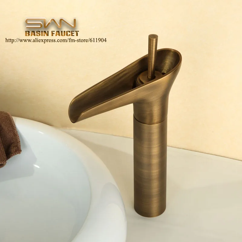 Open Spout Bathroom Faucet