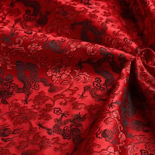 75cm*100cm Thick Style Brocade Cloth Dragon Clothing Cheongsam Dress ...