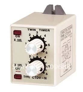 Ctdv-n Twin Time Relay,timer Relay,free Shipping - Timers - AliExpress