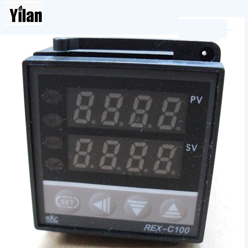 Dual Digital RKC PID Temperature Controller REX C100, Relay Output-in ...