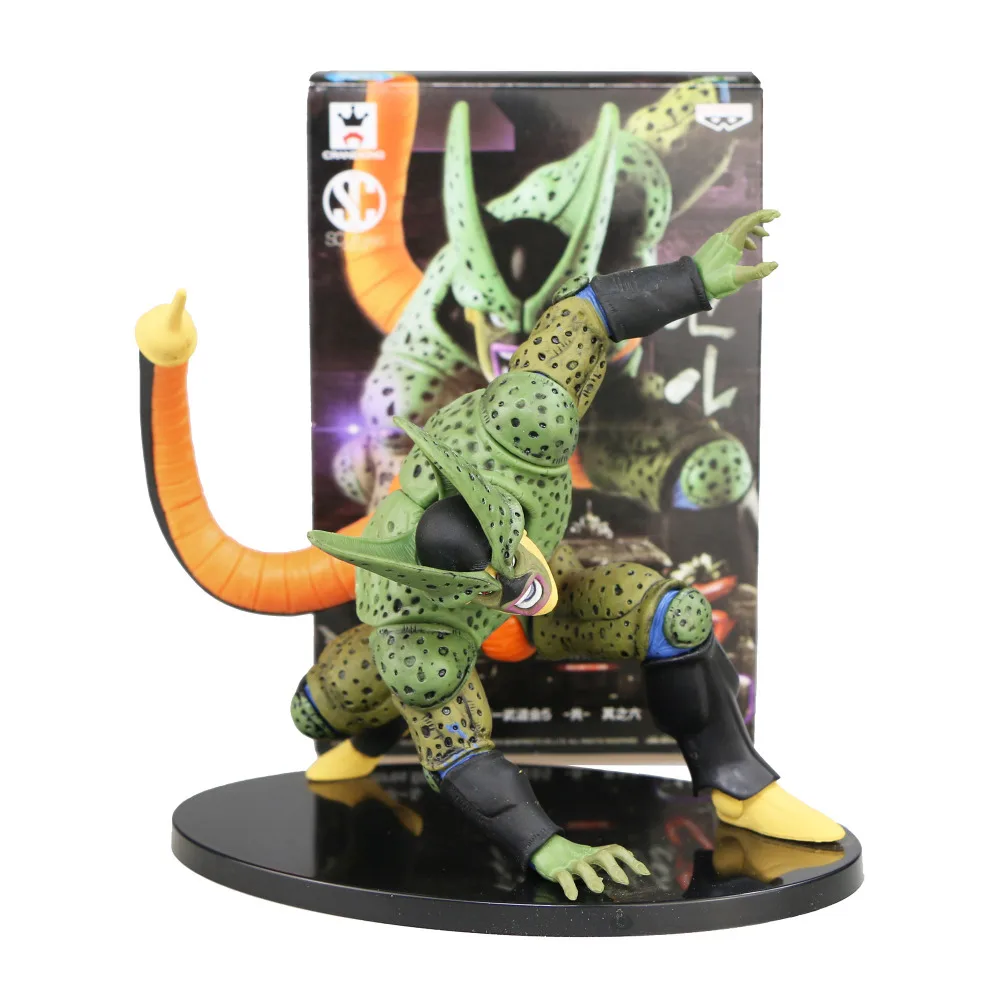 Anime Dragon Ball Z Cell PVC Action Figure Collectible Model Toy 15.5cm ...