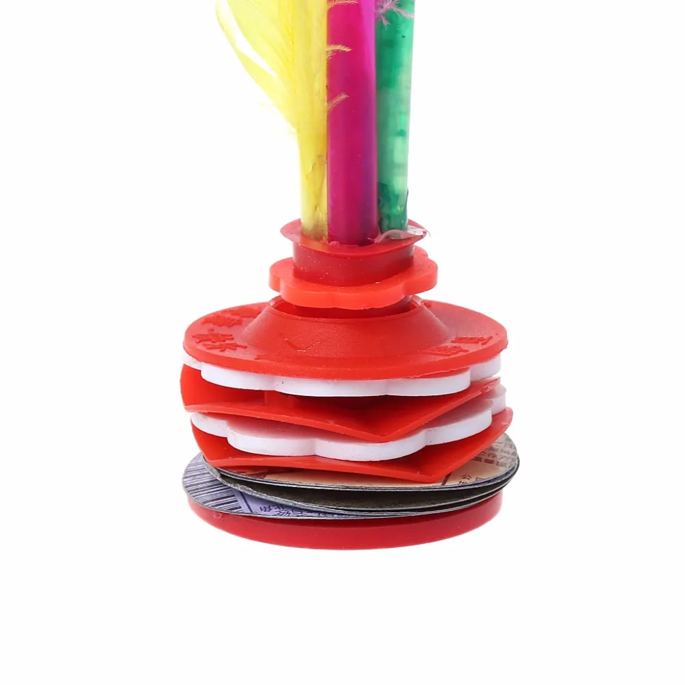 Colorful Feather Chinese Jianzi Fitness Sports Toy Game Foot Kicking ...