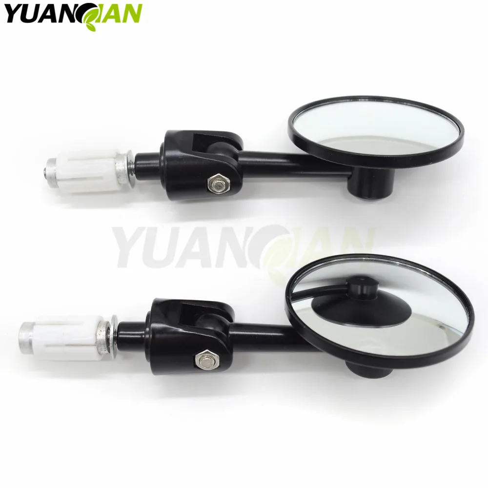 Universal motorcycle Scooter Rearview Mirrors For KTM 390 690 SMC 950 ...
