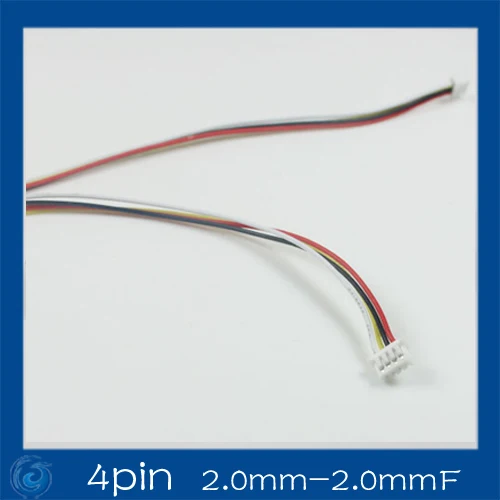 4-pin Connector W/.wire X 10 Sets.4pin 2.0mm.4pin (2.0mm-2.0mm)f ...