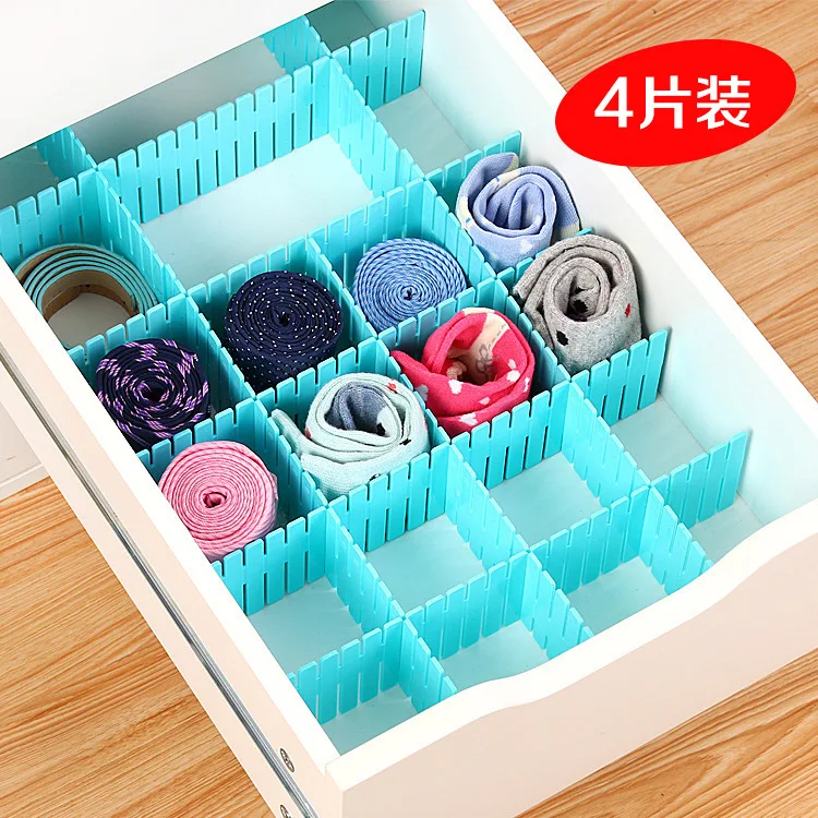 Plastic Drawer Partition A Partition Piece Underwear Accept Lattice ...