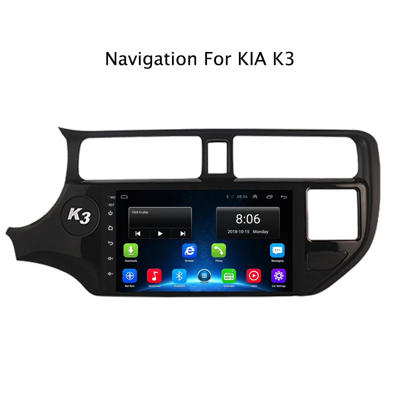 NAVITOPIA 9inch 4G LTE WIFI Head Unit for Kia K3 2016 2017 2018 Android ...