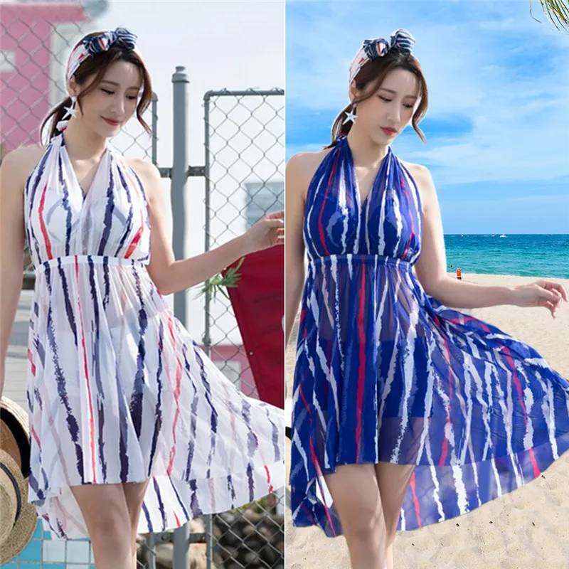 3 Piece Women Swimsuit 2018 Female Sexy Bikini Set Cover Up Beach