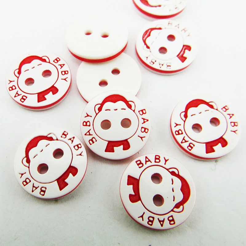 100PCS 12.5MM RED SHIRT BABY buttons coat boots sewing clothes ...