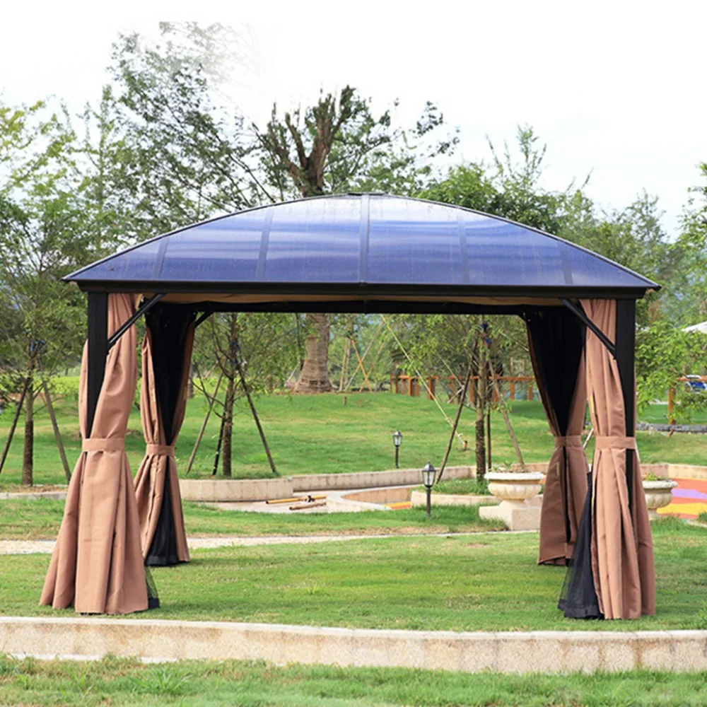 3*3.6 meter PC board high quality durable garden gazebo outdoor tent ...
