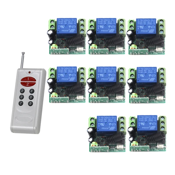 315MHz 2 way remote control switch / 12V remote switch / self locking ...