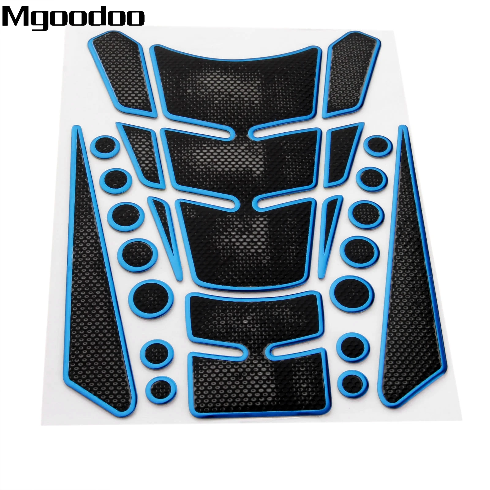 1Pc 3D Sport Motorcycle Fuel Tank Pad Decal Protector Cover Gas Cap ...