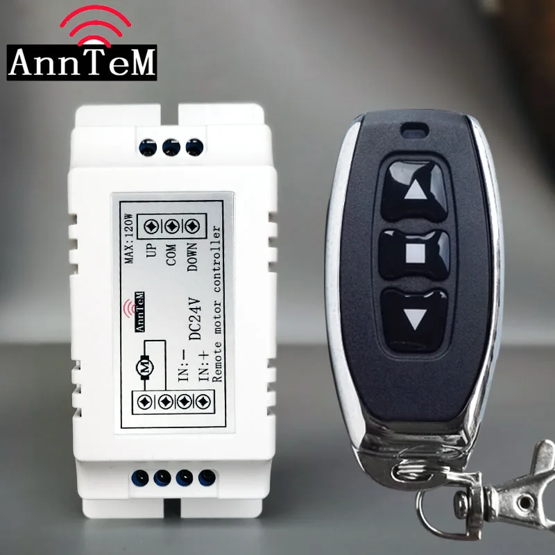 dc24V motor is forward and reverse wireless remote control switch motor ...
