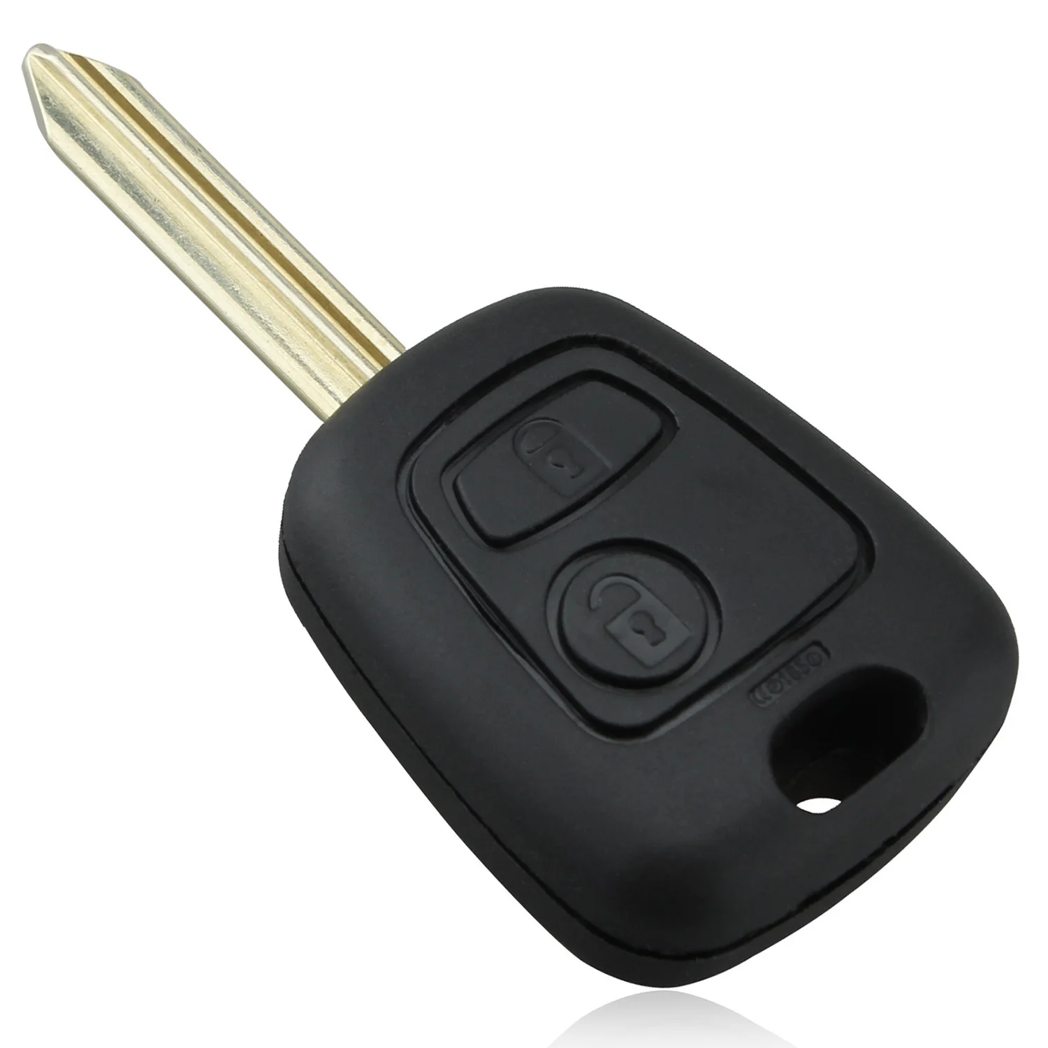 2 Button Remote Car Key Shell Case 434MHz REMOTE Car KEY WITH CHIP For 