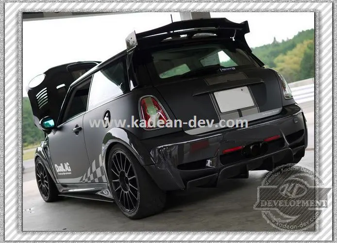 FIBER GLASS DUELL AG KRONE EDITION REAR BUMPER FOR R56 R57 R58 R59 ...